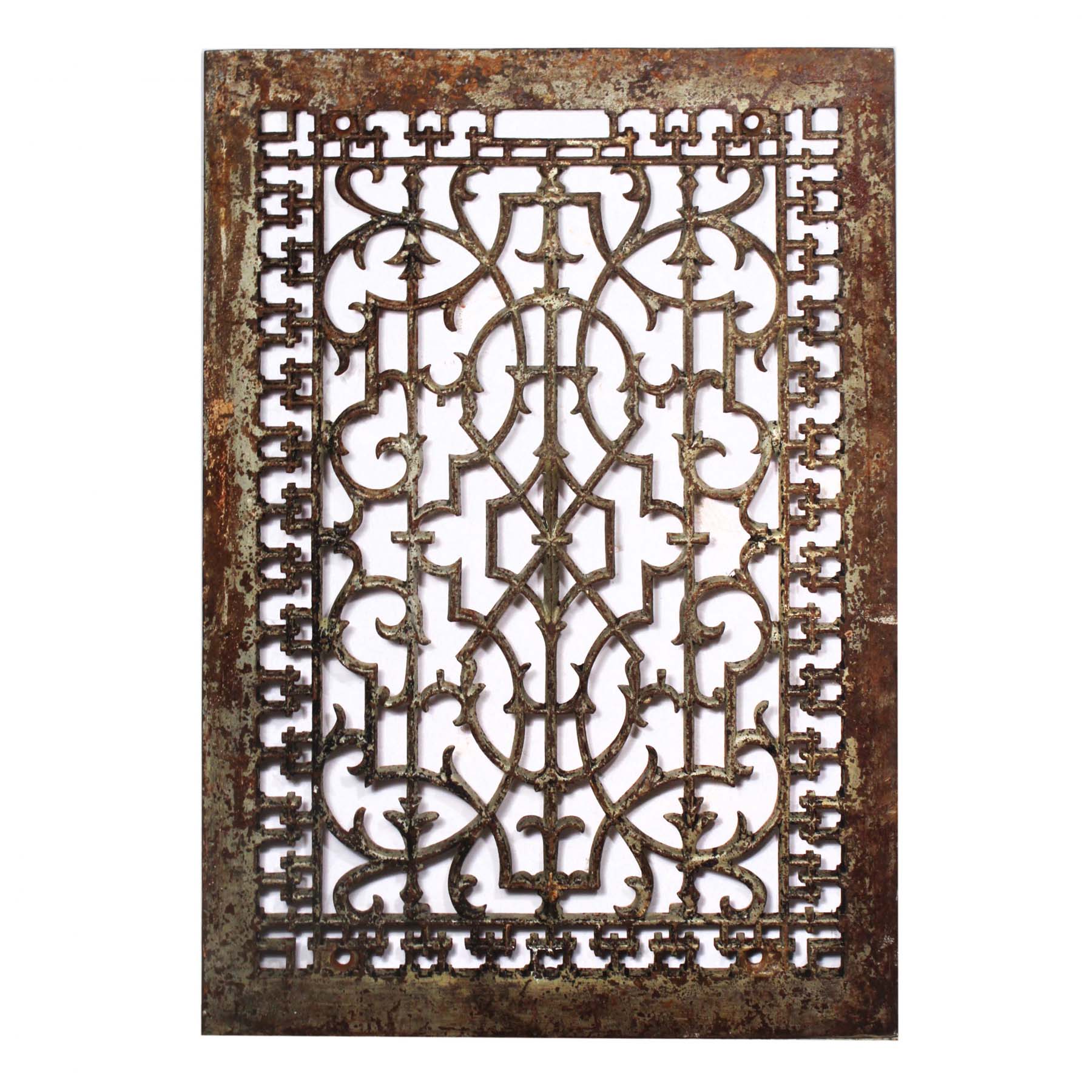 Salvaged Antique Cast Iron Air Return Register