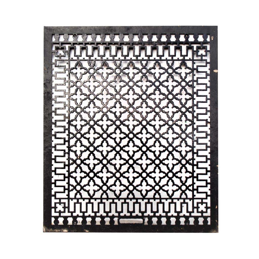 Large Antique Cast Iron Air Return Register