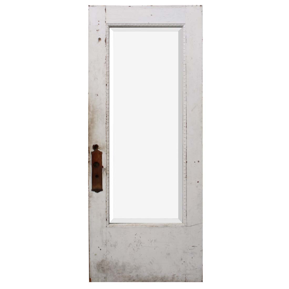 SOLD Salvaged 34” Beveled Full View Entrance Door - Archived Items ...