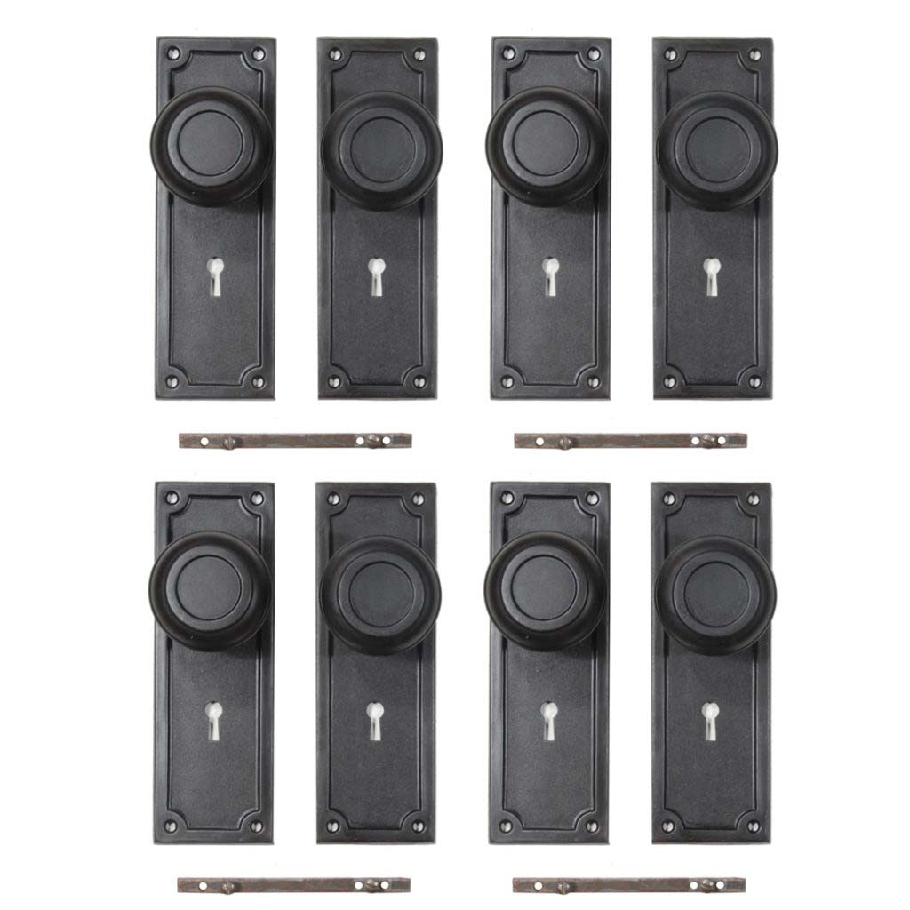 SOLD Antique Door Hardware Sets, early 1900s - Antique Hardware ...