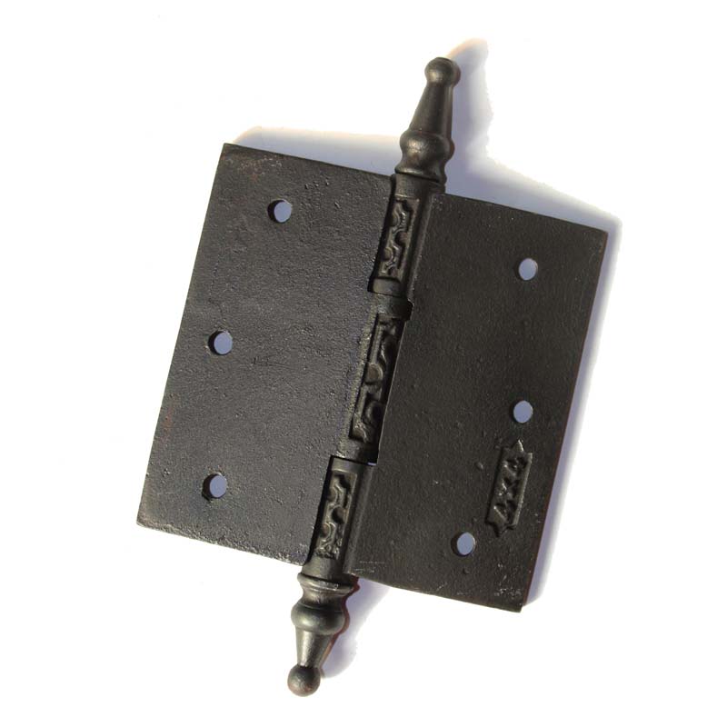 SOLD Pair of Antique Decorative Cast Iron 4” Hinges, 19th Century ...