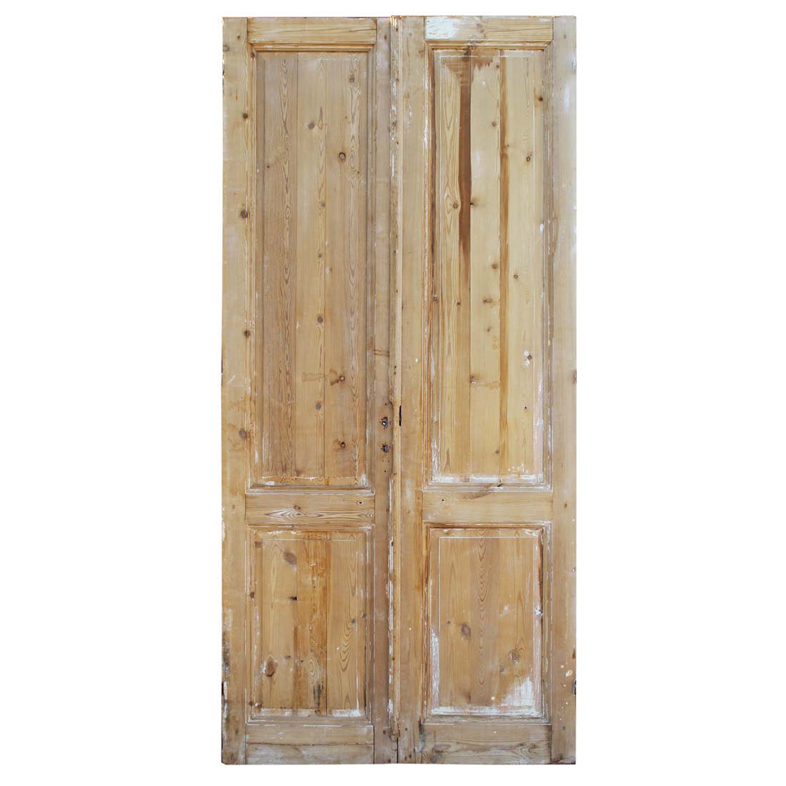 SOLD Pair of Antique 43” Doors - Archived Items - The Preservation Station