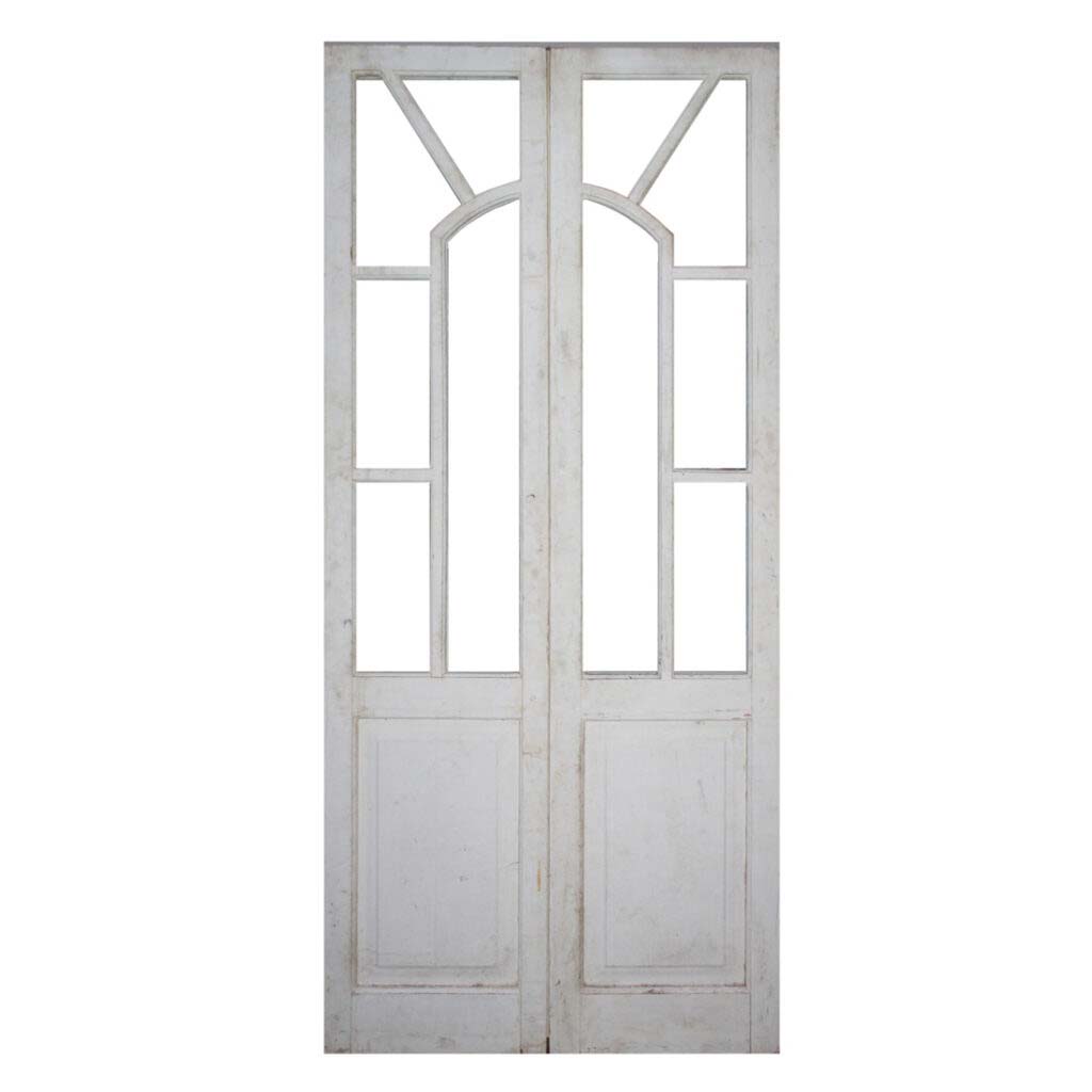 SOLD Pair of Antique 37" Divided Light French Doors - Archived Items ...