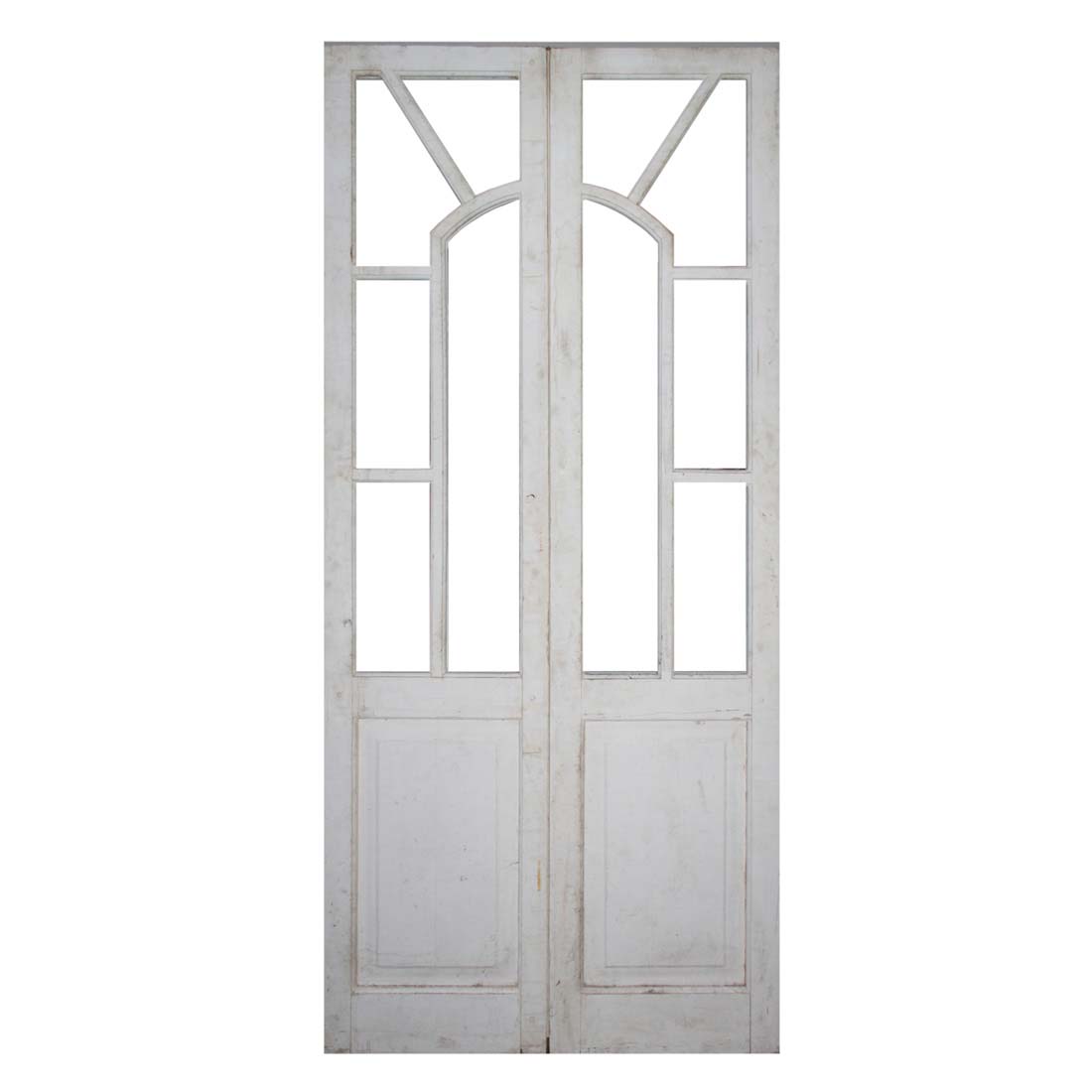 SOLD Pair of Antique 37" Divided Light French Doors - Archived Items ...