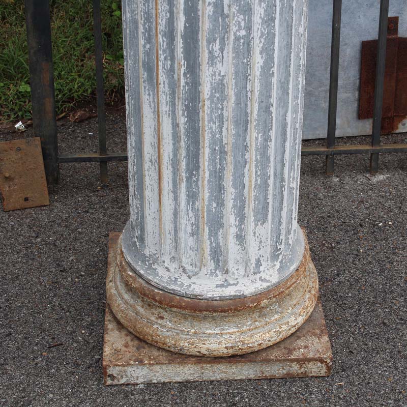 SOLD Pair of Antique Zinc Columns - Archived Items, Miscellaneous ...