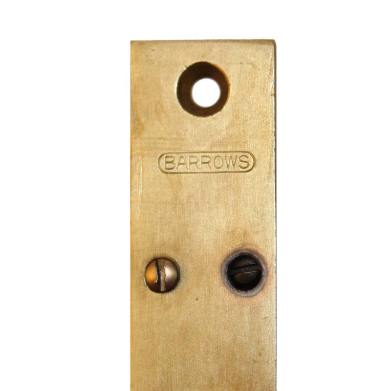 Complete Antique Exterior Brass Lock Set with Thumb Latch