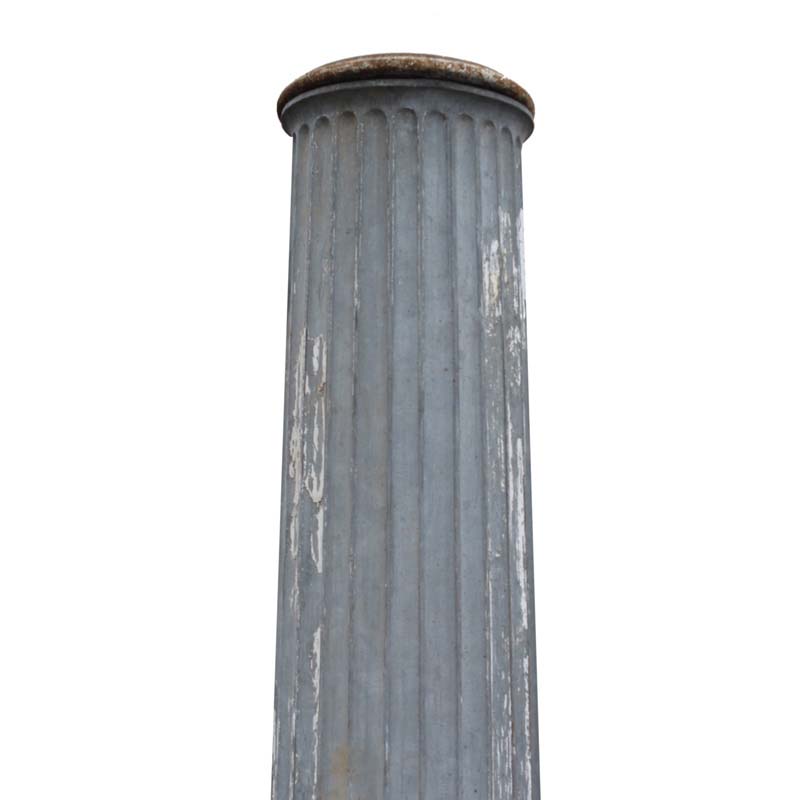 SOLD Pair of Antique Zinc Columns - Archived Items, Miscellaneous ...