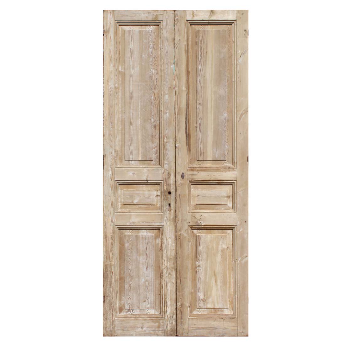 SOLD Pair of Salvaged 39" Solid French Doors, Antique Doors - Archived ...
