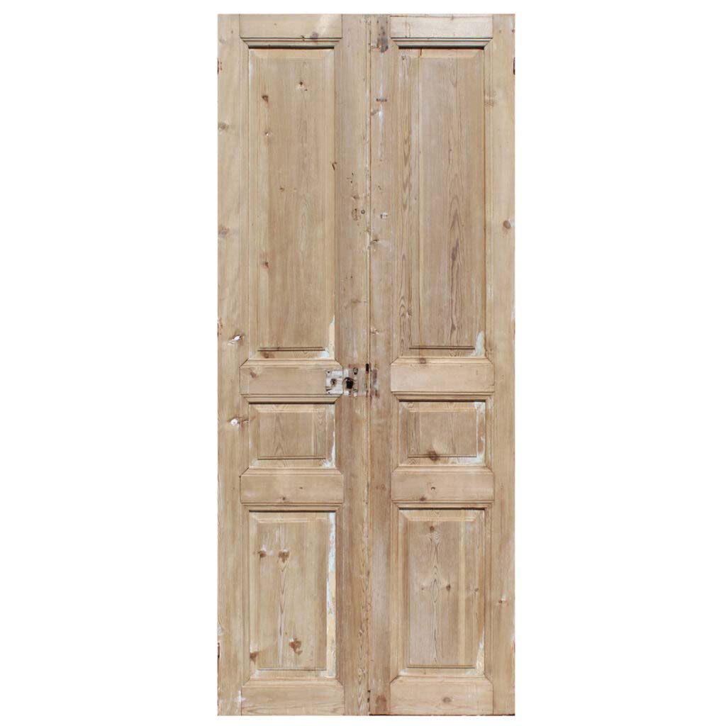 SOLD Pair of Salvaged 38" Solid French Doors, Antique Doors - Archived ...