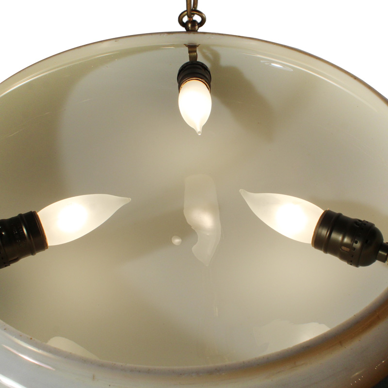 Neoclassical Inverted Dome Chandeliers, Antique Chandelier