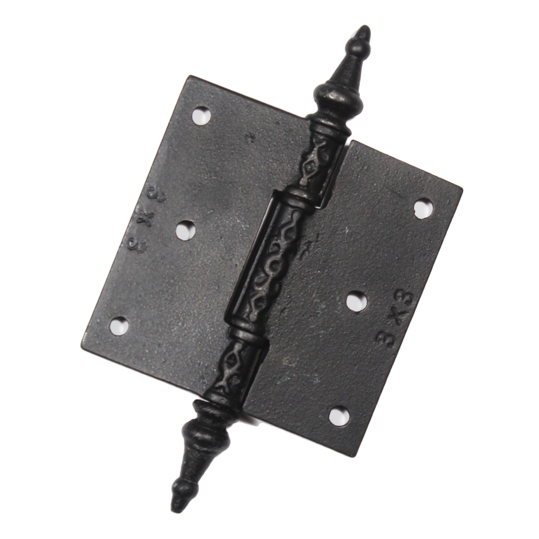 SOLD Matching Pairs of Antique Decorative Cast Iron 3” Hinges - Antique ...