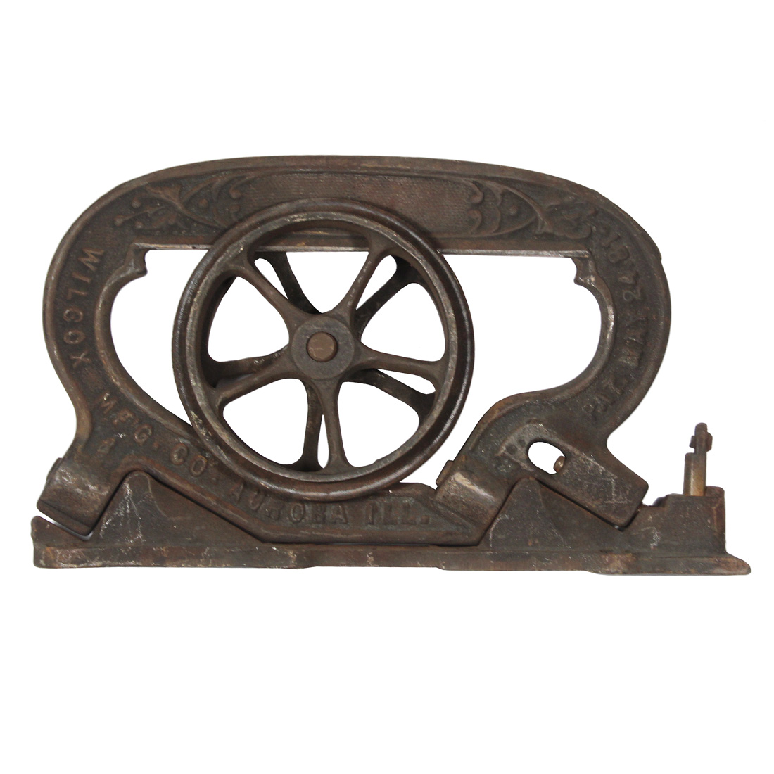 Antique Cast Iron Fireplace Basket