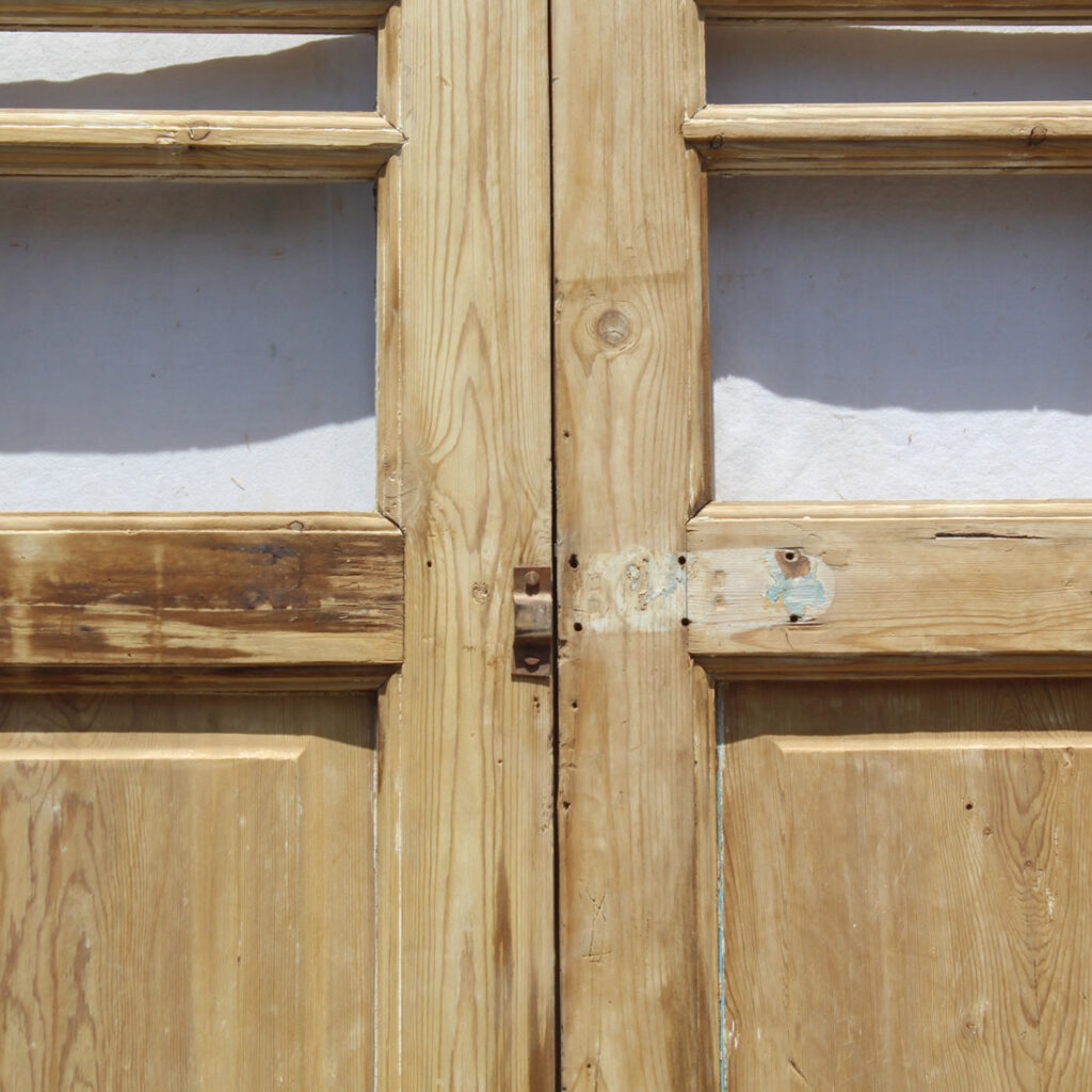 SOLD Pair of Salvaged 35" French Double Doors, Early 1900's - Archived ...