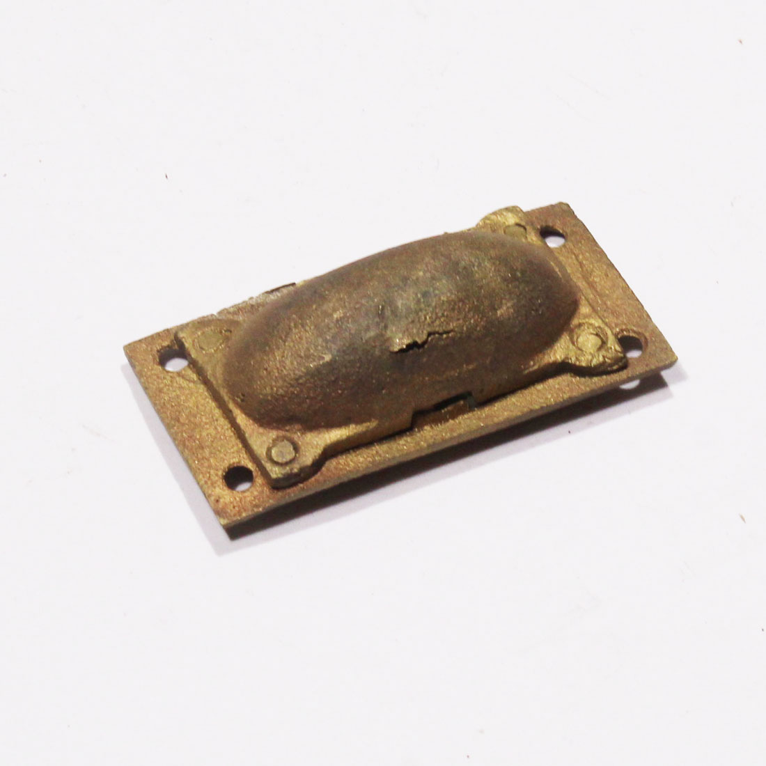 Antique Cast Brass Interior Shutter Pulls, c. 1840