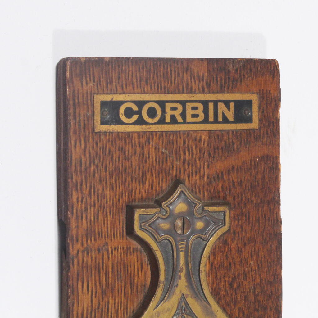 Antique New Old Stock Door "St. Johns" Hardware Salesman Sample by ...